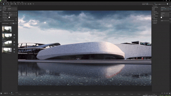 Real-time rendering with Twinbru textures in V-Ray