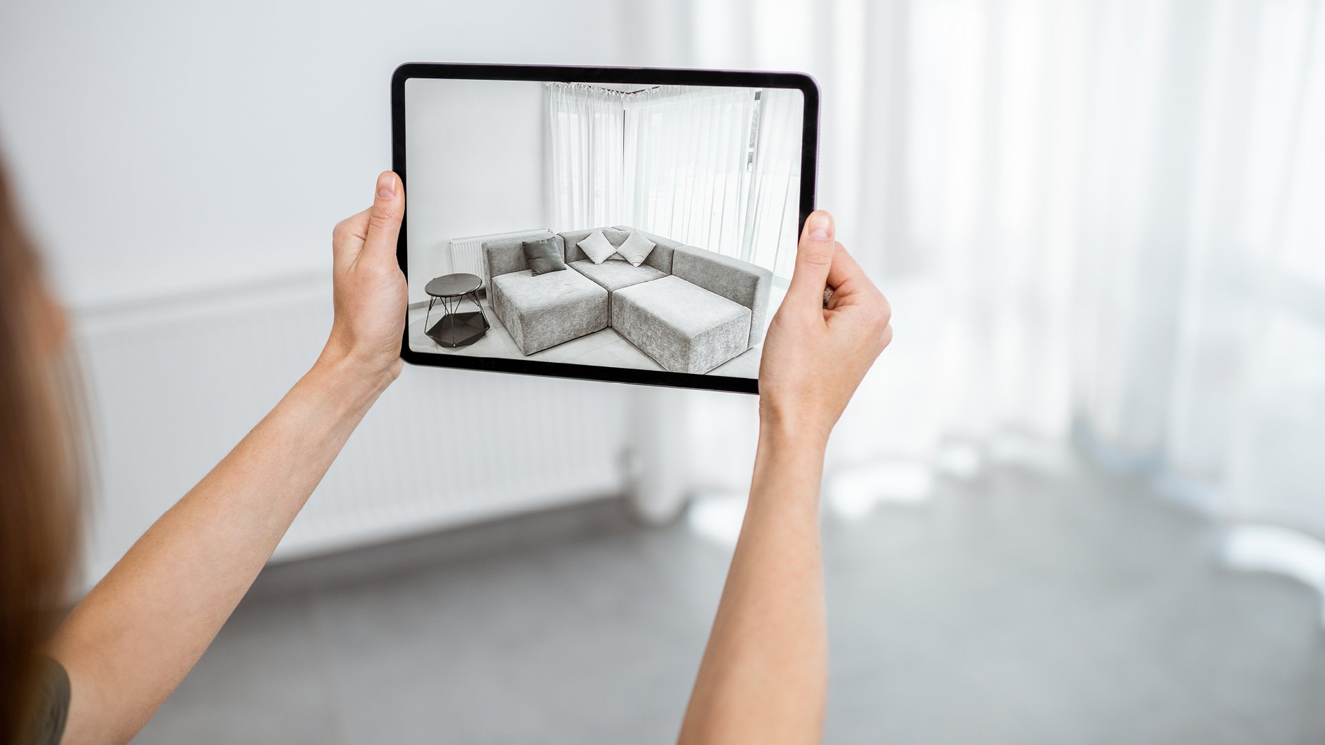 Furniture shopping with digital visualisation technology