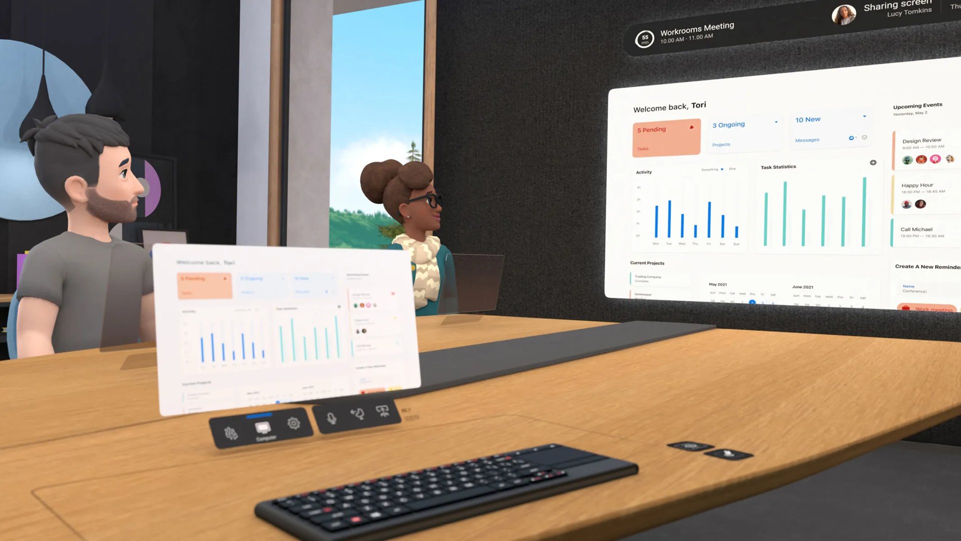 An Office in the Metaverse